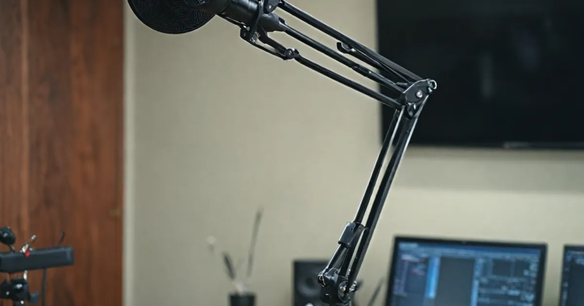 Pourquoi choisir le bras articulé de micro boom mic arm psa1